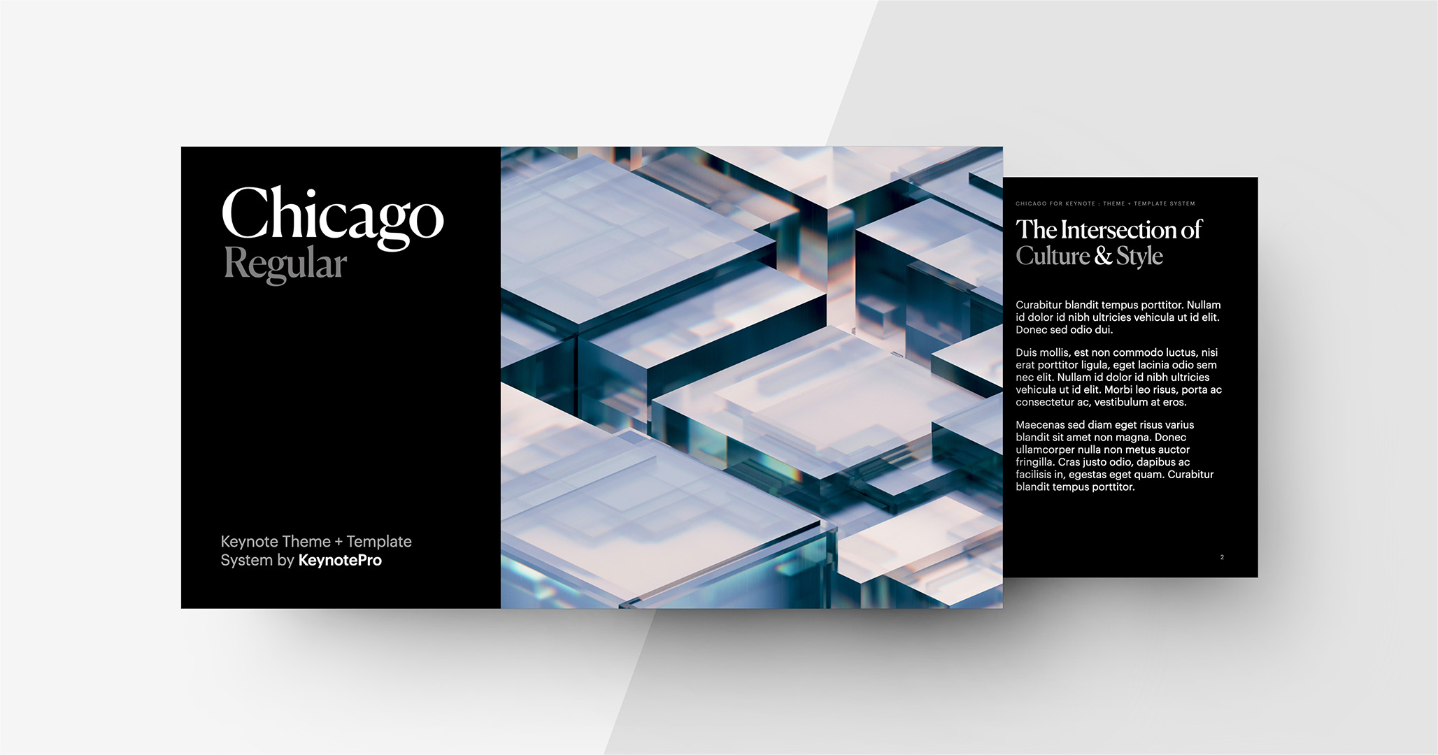 Chicago | Keynote Theme and Template System by KeynotePro
