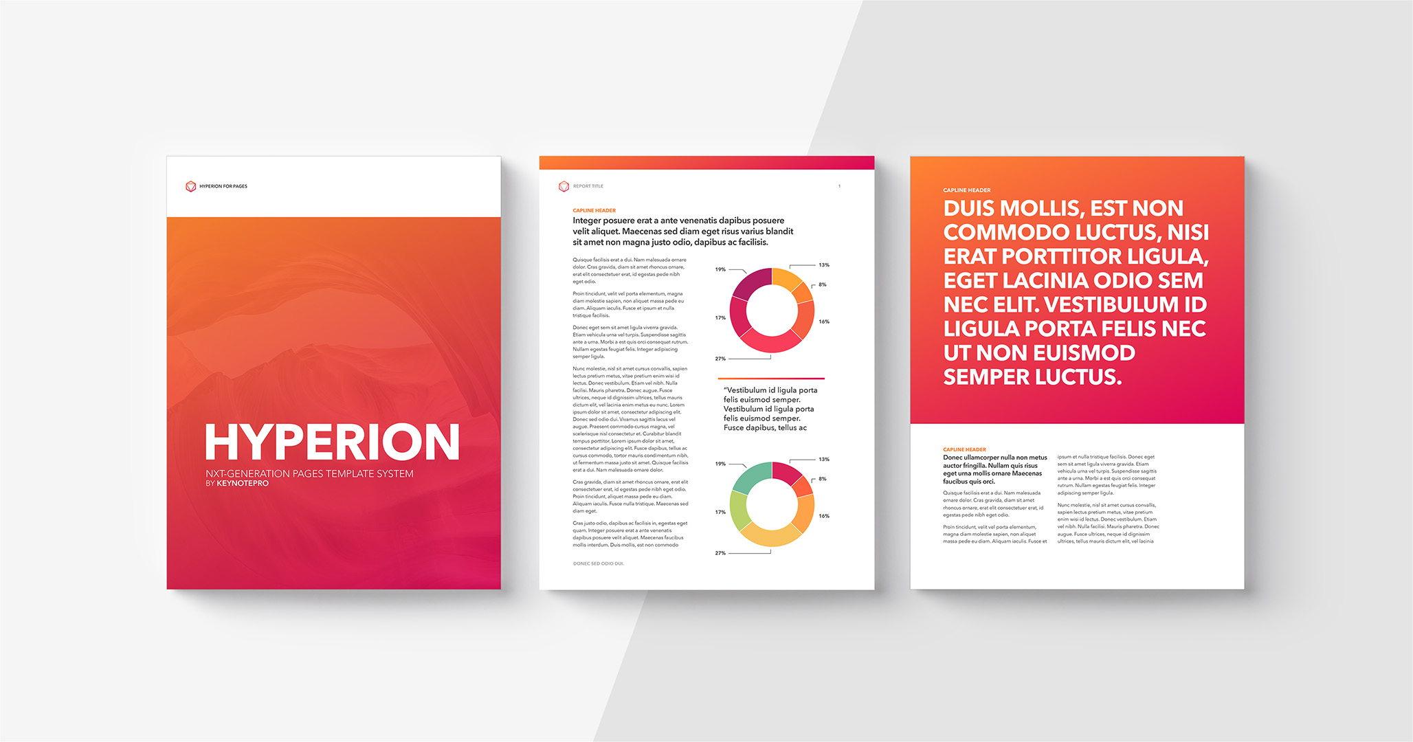 Hyperion for Pages | Pages Template System by KeynotePro