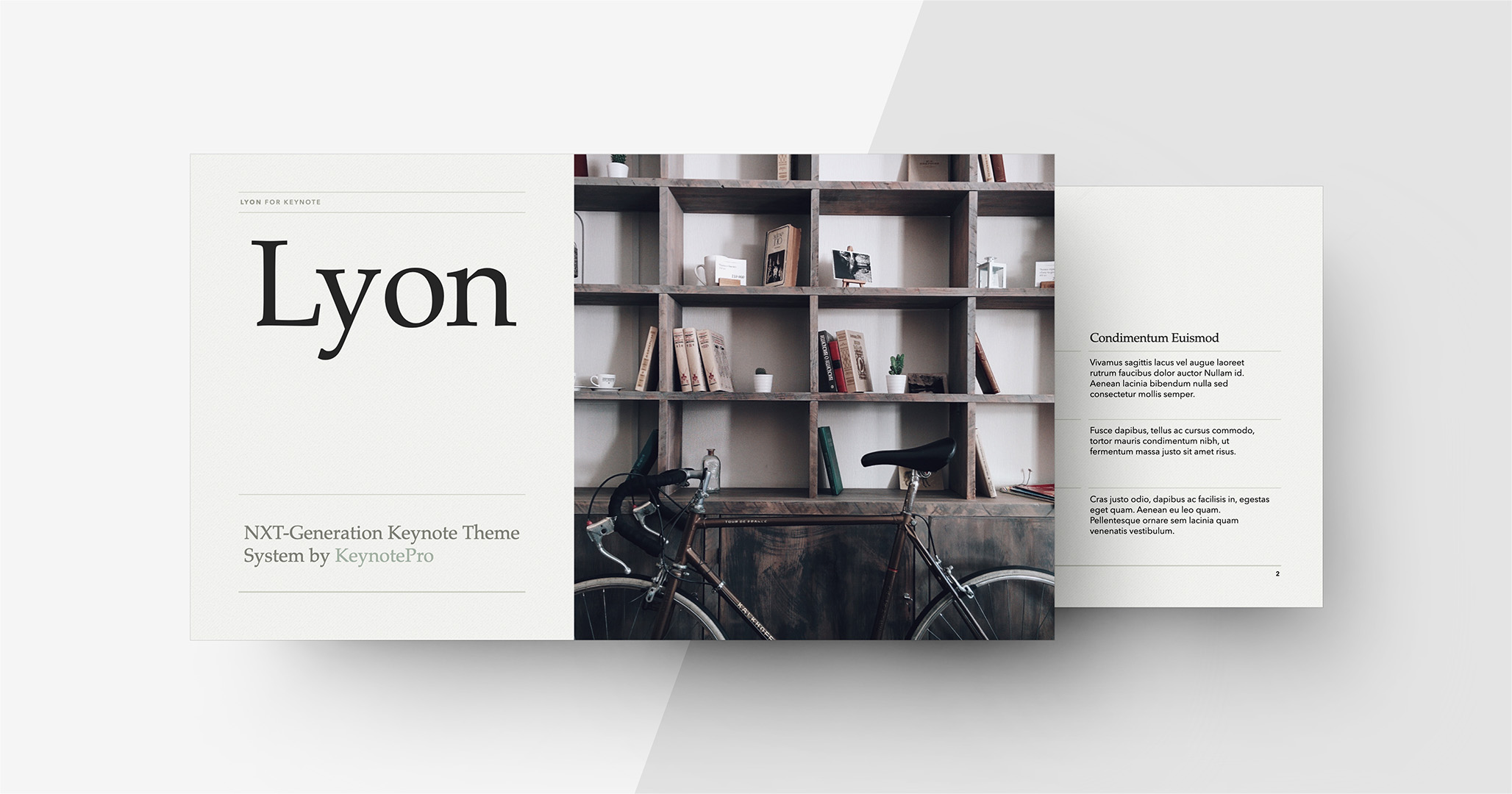 Lyon | Keynote Theme and Template System by KeynotePro