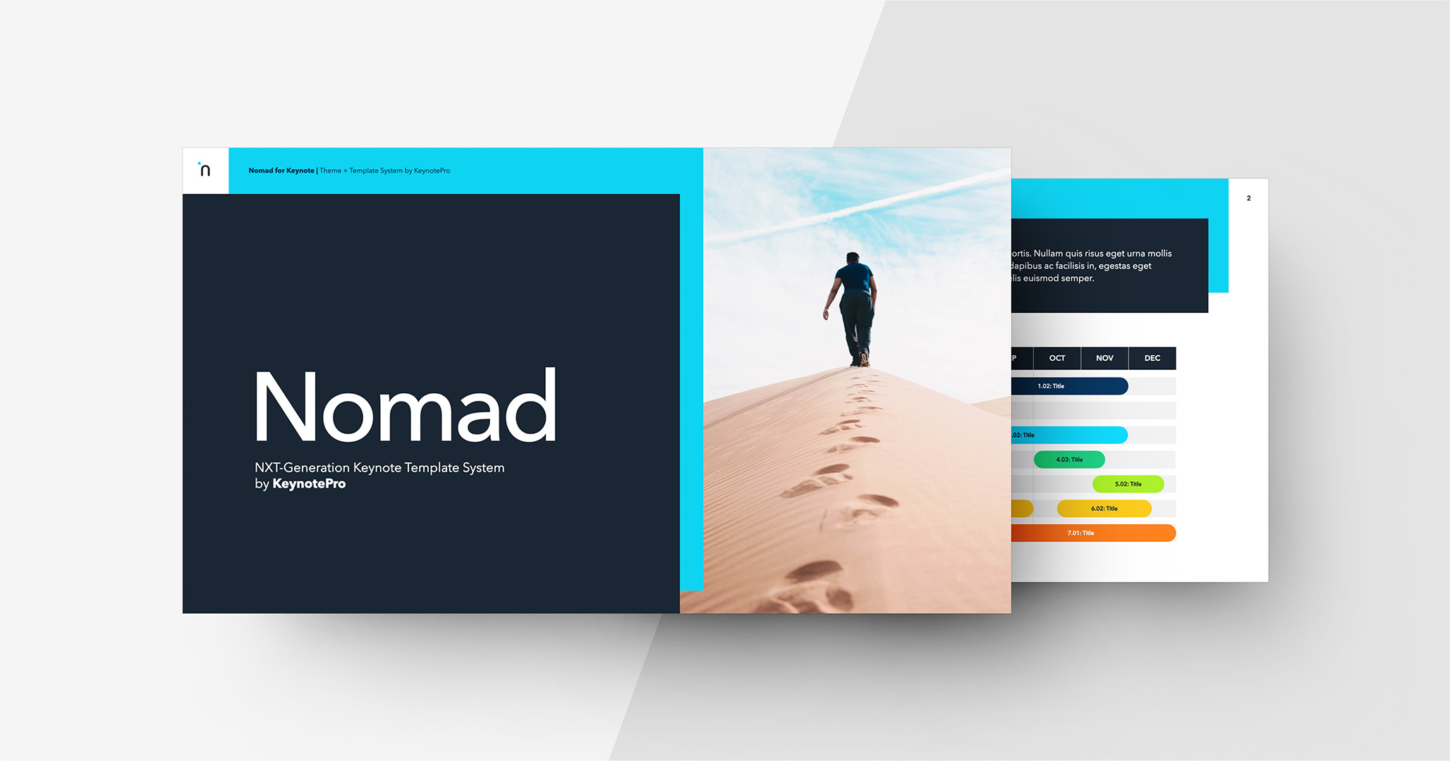 Nomad | Keynote Theme and Template System by KeynotePro