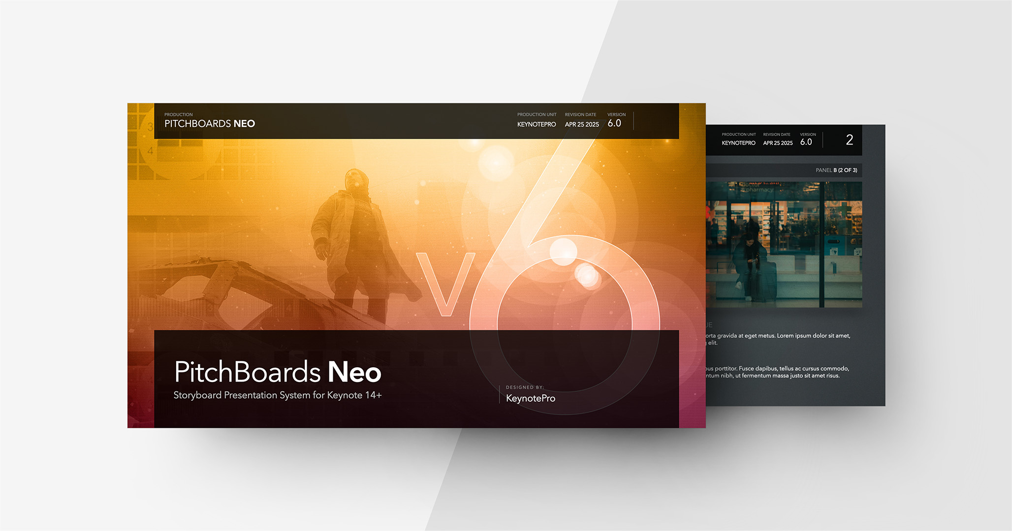 PitchBoards Neo | Keynote Theme and Template System by KeynotePro