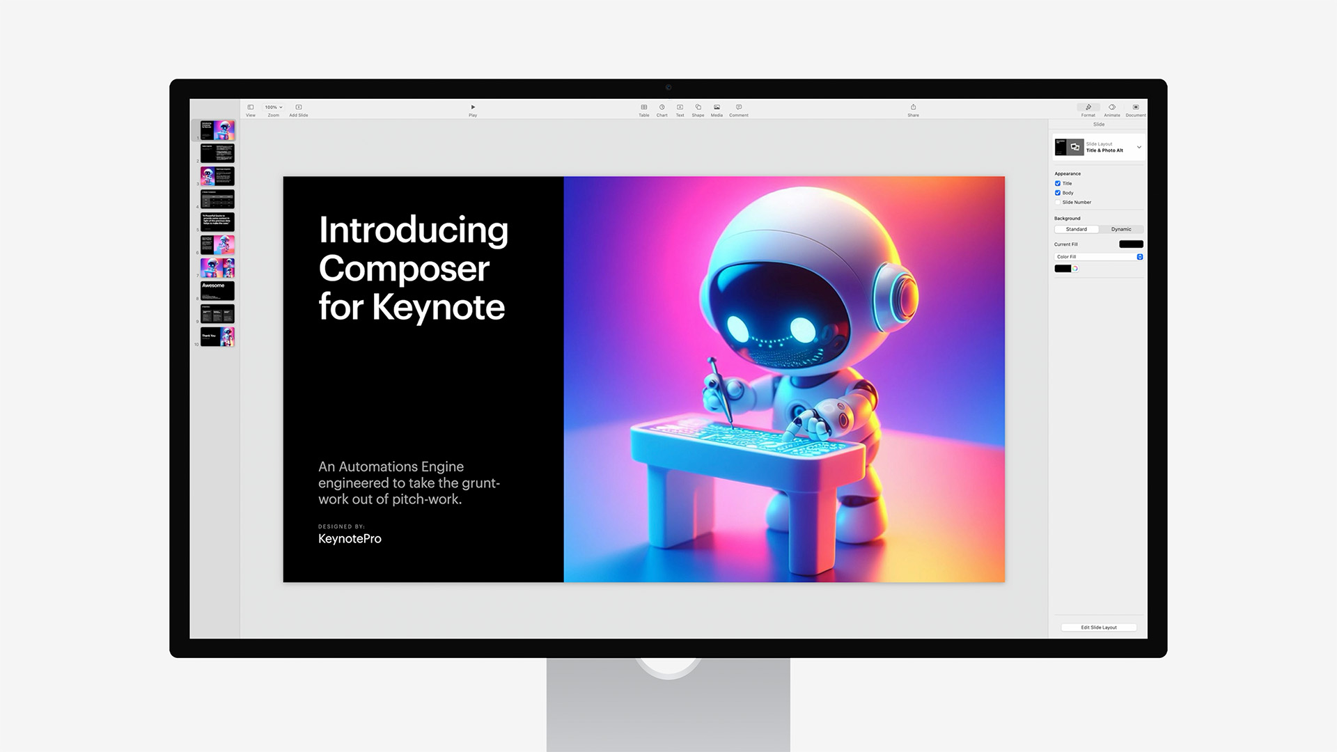 KeynotePro | Studio Blog | Introducing Composer for Keynote.